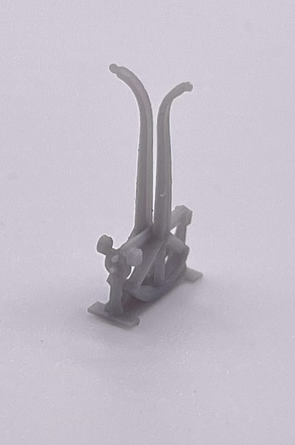 350-1 Titanic Boat and Davit Set with deployed Cutters, Tom's Modelworks