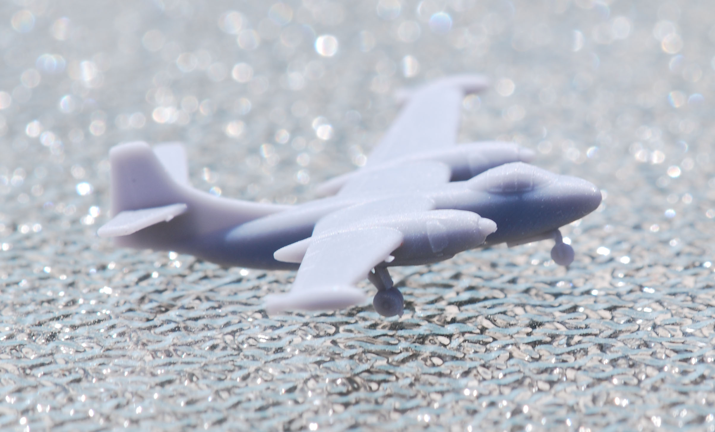 1/700 North American AJ-2/AJ-2P Savage w/gear down (x2), Tom's Modelworks