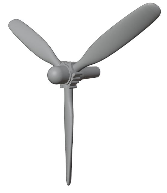 P704 F4U-1 Corsair propellers, Tom's Modelworks