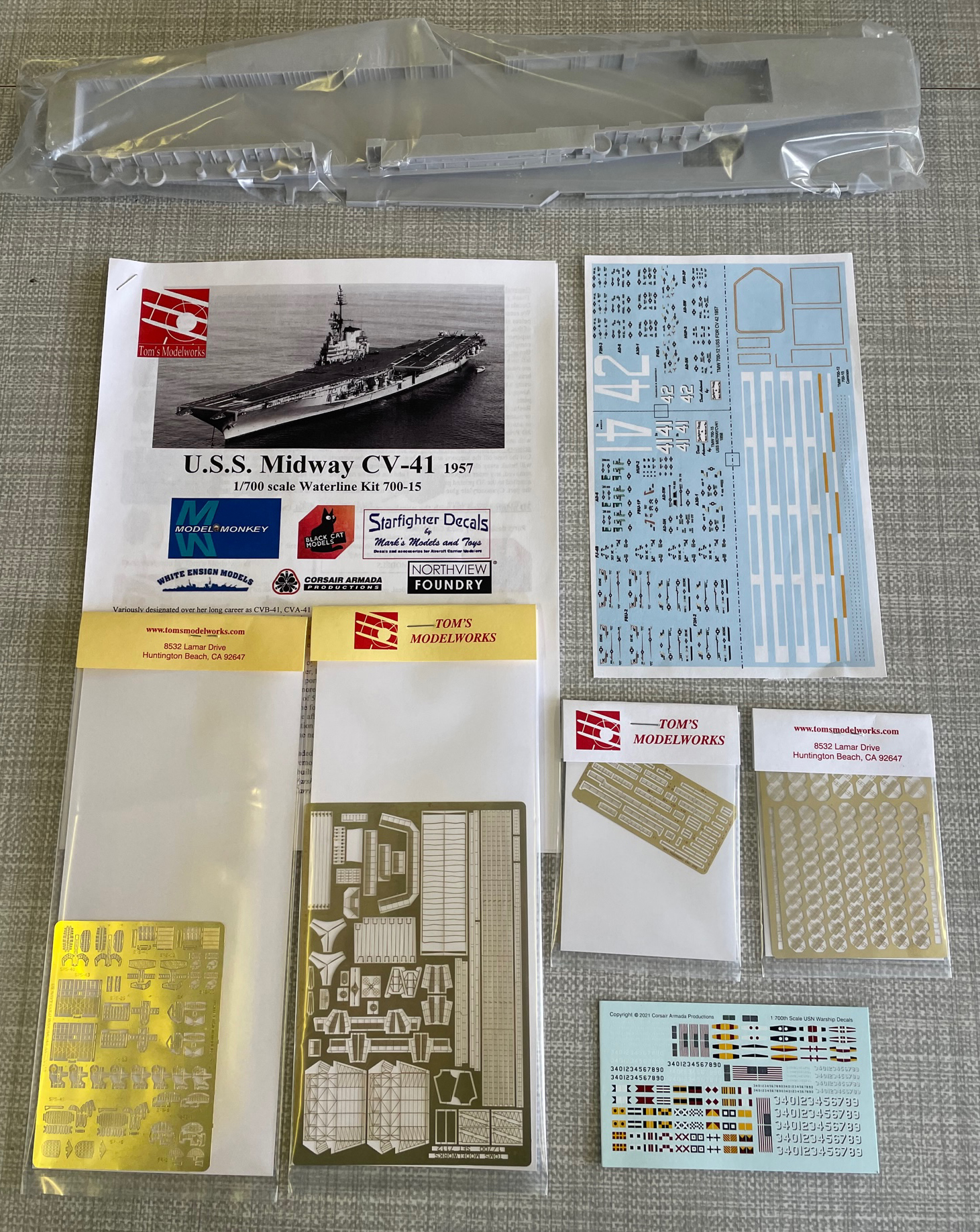 700-15 Midway 1958, Tom's Modelworks