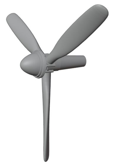 3D Printed Propellers 1/700, Tom's Modelworks